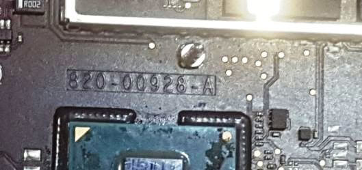 Apple Macbook Pro A1707 EMC 3162 820-00928-A bios - AliFixit